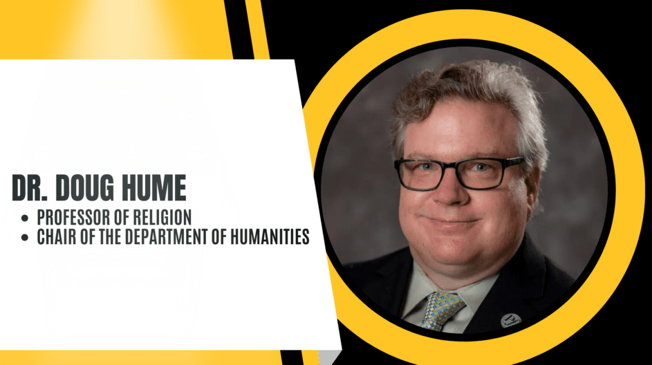 Faculty Spotlight - Dr. Doug Hume | Pfeiffer University
