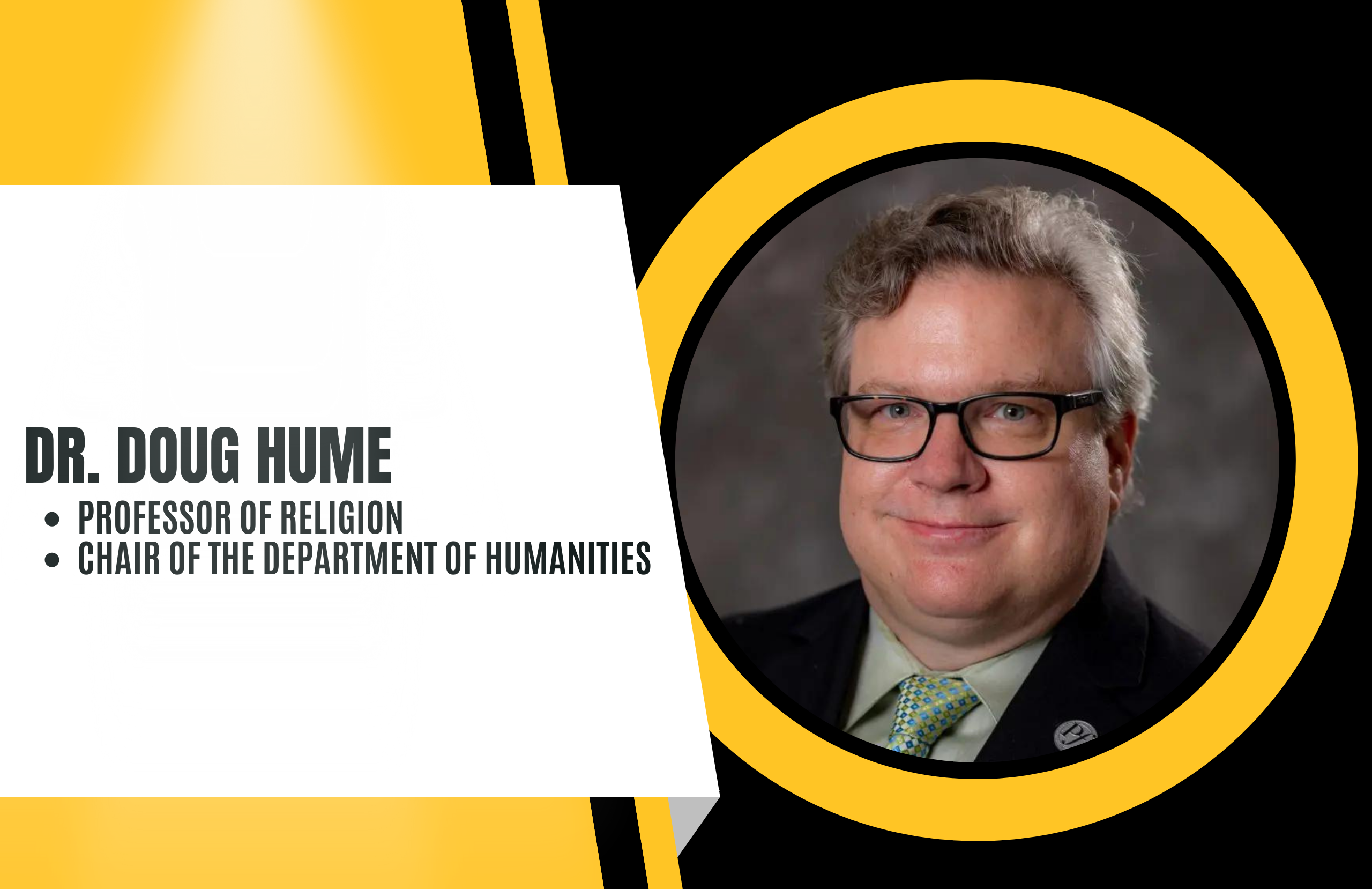 Faculty Spotlight - Dr. Doug Hume | Pfeiffer University